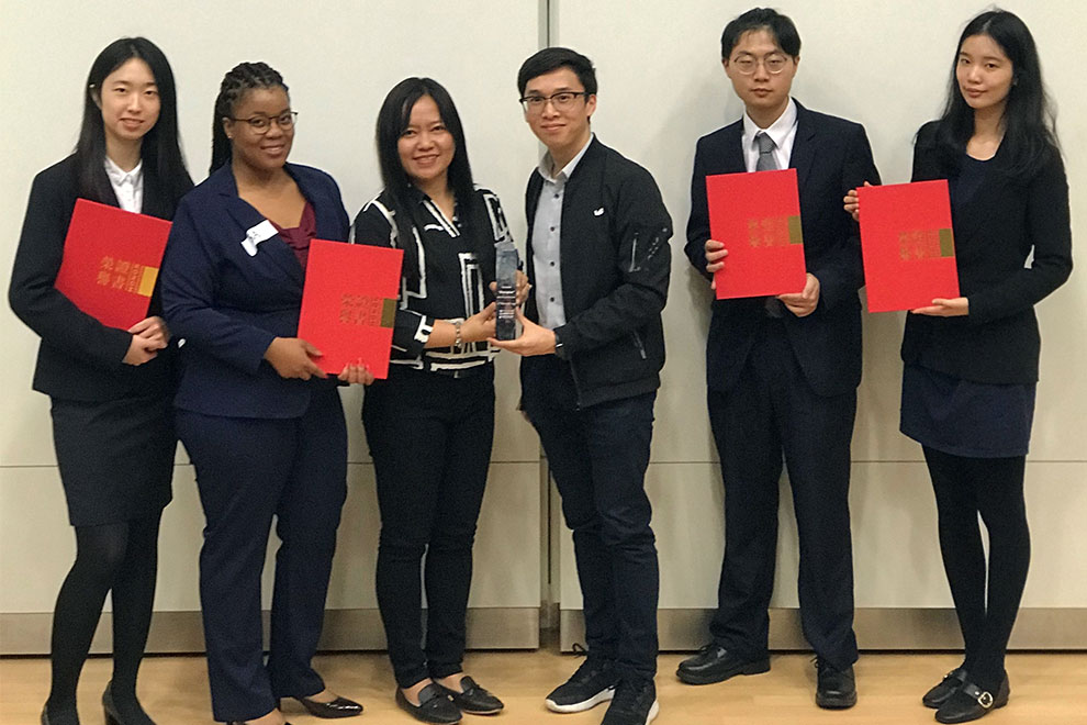 IFT team claims podium finish in business presentation contest – UTM ...